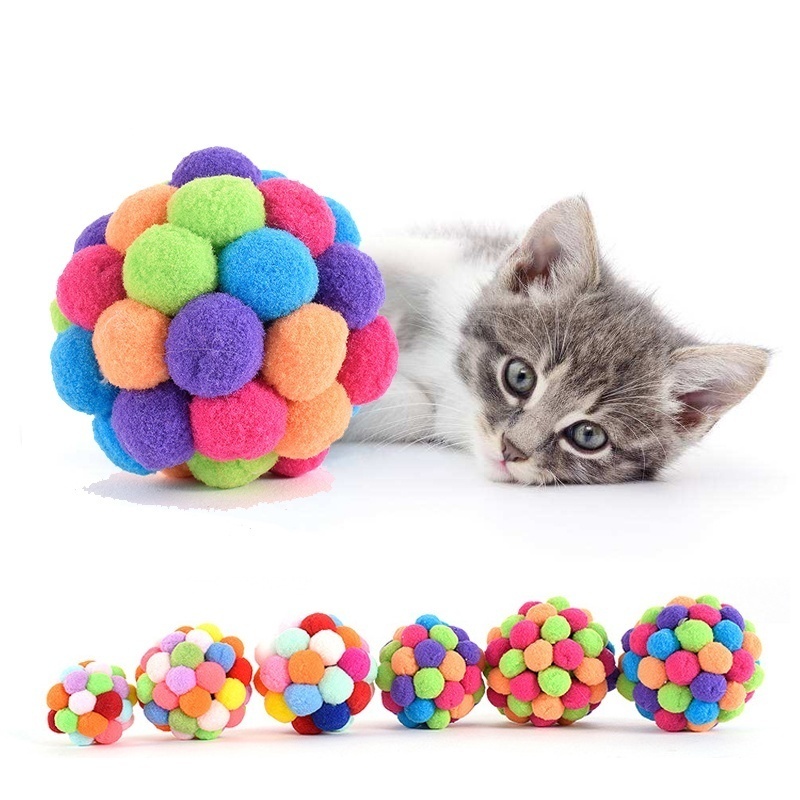 Handmade Funny Cats Bouncy Ball Toys - Interactive Kitten Pl | Inspire ...