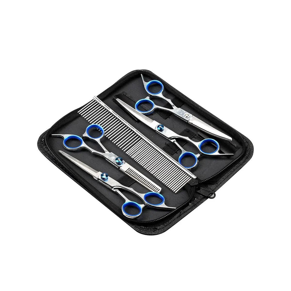 Stainless Steel Pet Grooming Scissors Set: Professional Tool | Inspire ...