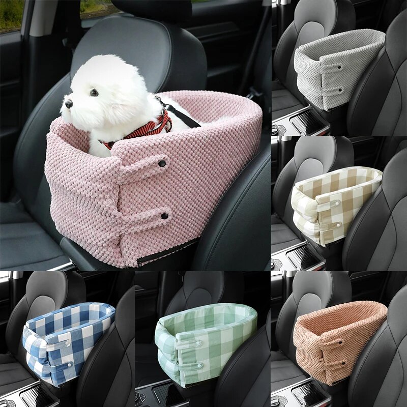 Portable Pet Car Seat: Nonslip Central Control for Small Dog | Inspire ...