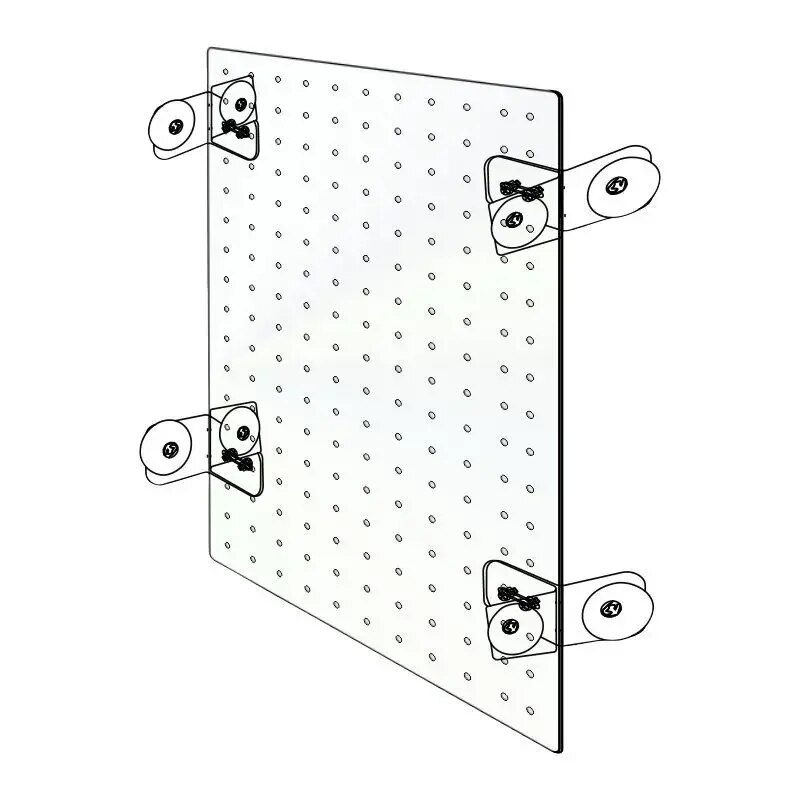 Bendable Bulkhead Fitting Fish Tank Isolation Plate | Inspire Uplift