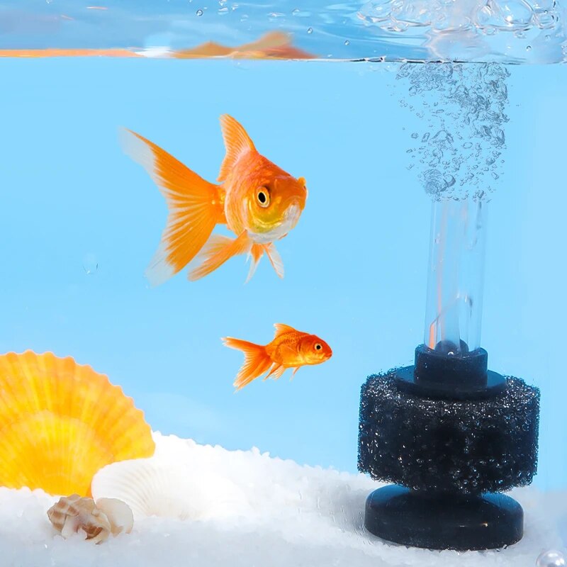 Mini Aquarium Sponge Filter for Fish Tanks & Ponds - Biochem | Inspire ...