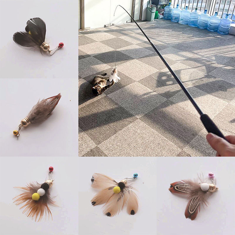 Cute Cat Teaser Stick: Fish Rod Shape for Interactive Play | | Inspire ...