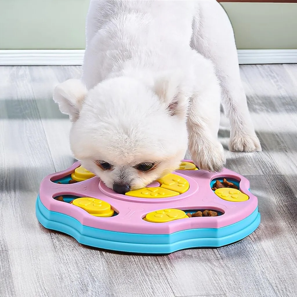 Pet Feeding Toy: IQ Boosting Interactive Slow Dispensing Puz | Inspire Uplift