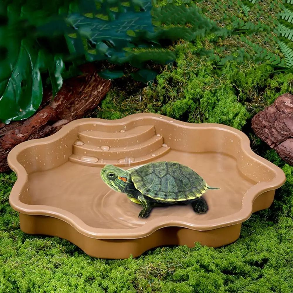 Turtle Pool Anti-Slip Reptile Bathing Tub & Habitat | Inspire Uplift