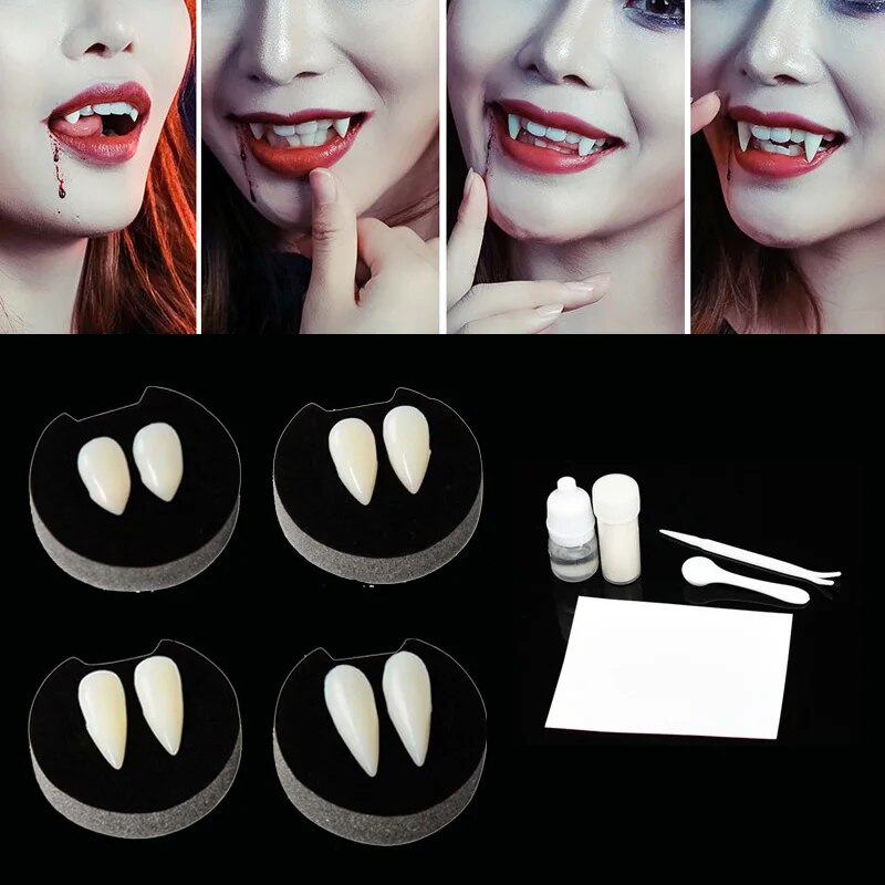 Halloween Vampire Teeth Fangs Dentures Prop - DIY Cosplay De | Inspire ...