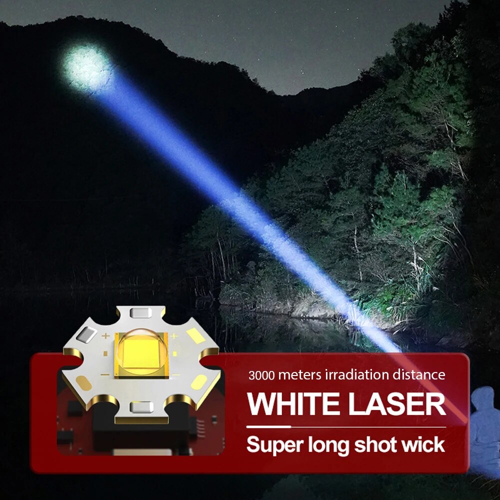 High Power LEP Flashlight: USB Charging, Long Range Beam, 26 | Inspire ...