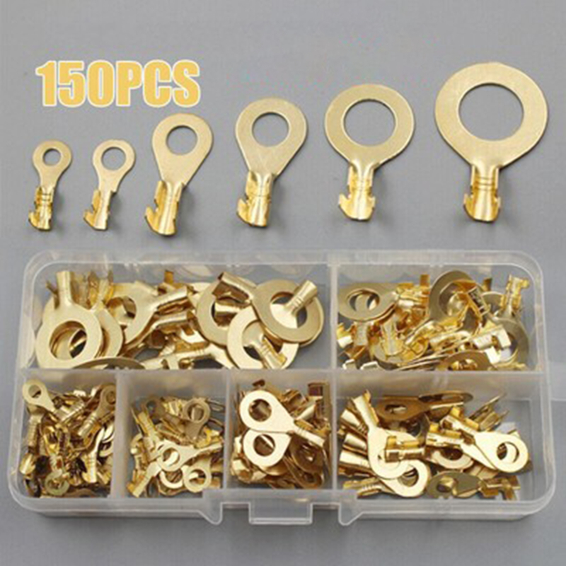 150PCS O-Type Terminal Set – Copper Lugs & Wiring Connectors | Inspire ...