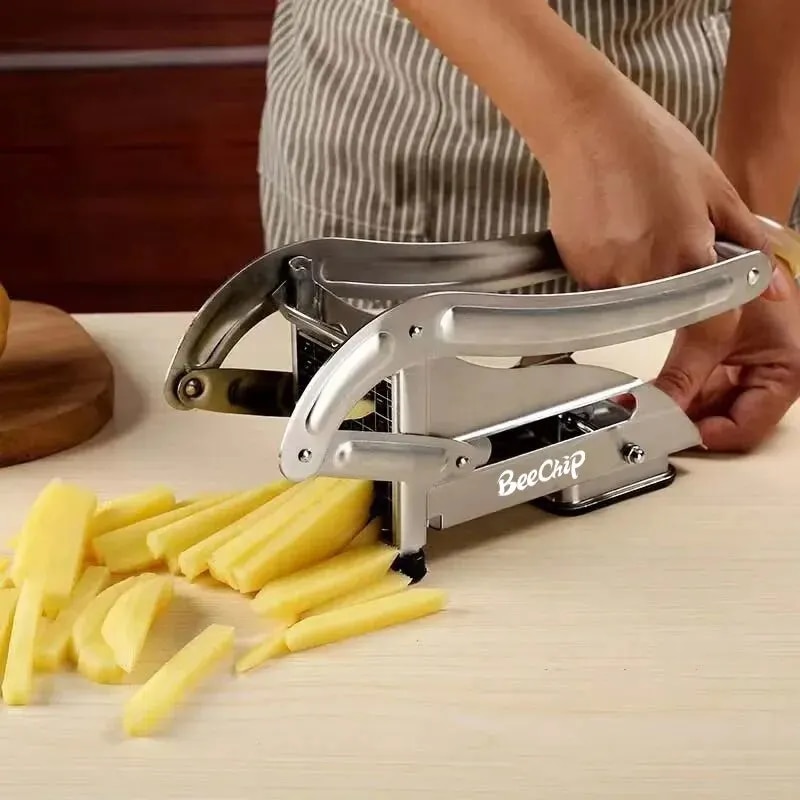 Stainless Steel Potato Cutter - Manual Vegetable Tool | Inspire Uplift