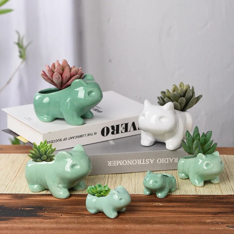 Cute Ceramic Mini Flowerpot: Ideal Succulent Planter for Hom | Inspire ...
