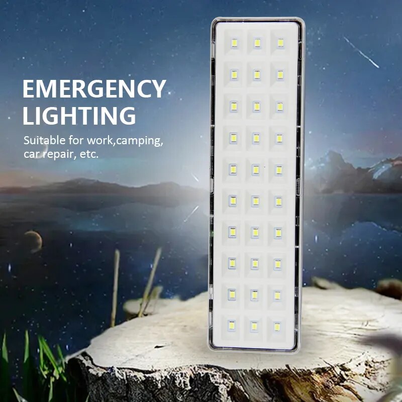 30LED Rechargeable Emergency Lamp: Dimmable, Portable Campin | Inspire ...