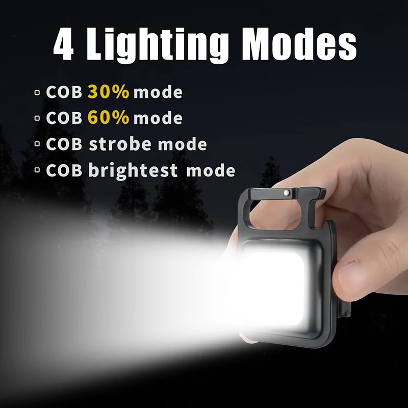Multifunctional Mini LED Work Light: Portable Pocket Flashli | Inspire ...