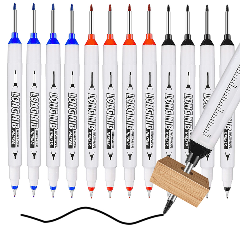Double-Tip Deep Hole Markers, Waterproof Multi-Purpose Pen | Inspire Uplift