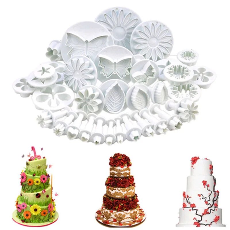 Fondant Plunger Cutters Set: Sugar Crafts Cake Mold & Decora | Inspire ...