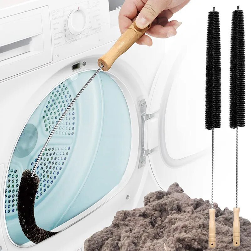 Flexible Long Cleaning Brush with Wood Handle - Multipurpose | Inspire ...