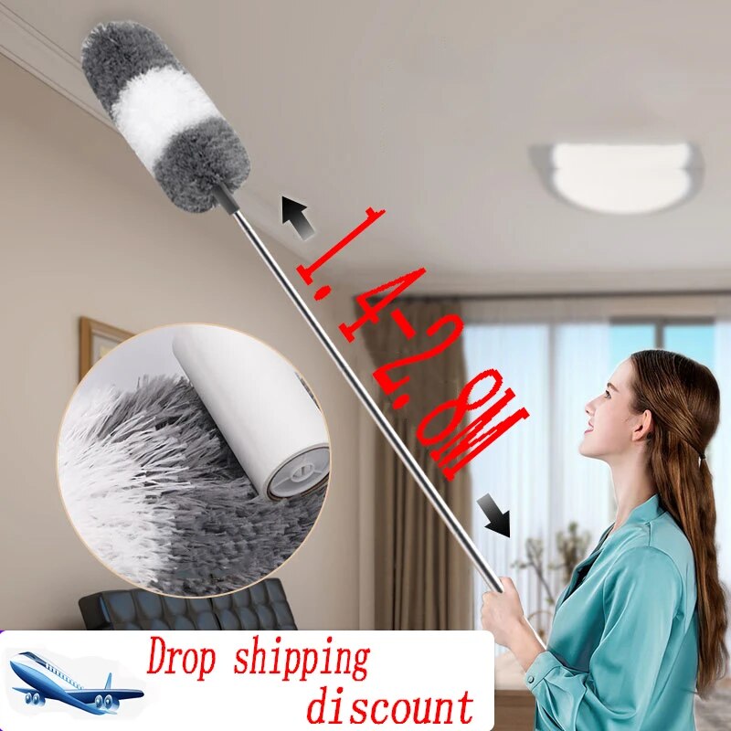 Extendable Microfiber Duster for Car and Furniture Gap Clean | Inspire ...