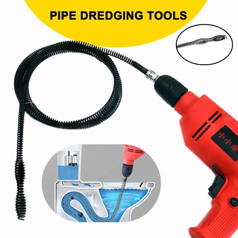 5M Pipe Dredging Tool: Unblock Bathroom & Kitchen Drains wit | Inspire ...