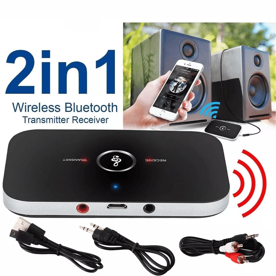 Bluetooth Transmitter & Receiver Adapter 2-in-1 | Inspire Uplift