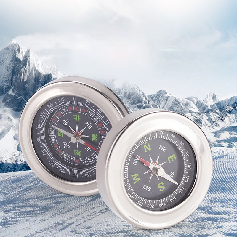 Stainless Steel Outdoor Navigation Compass | Inspire Uplift