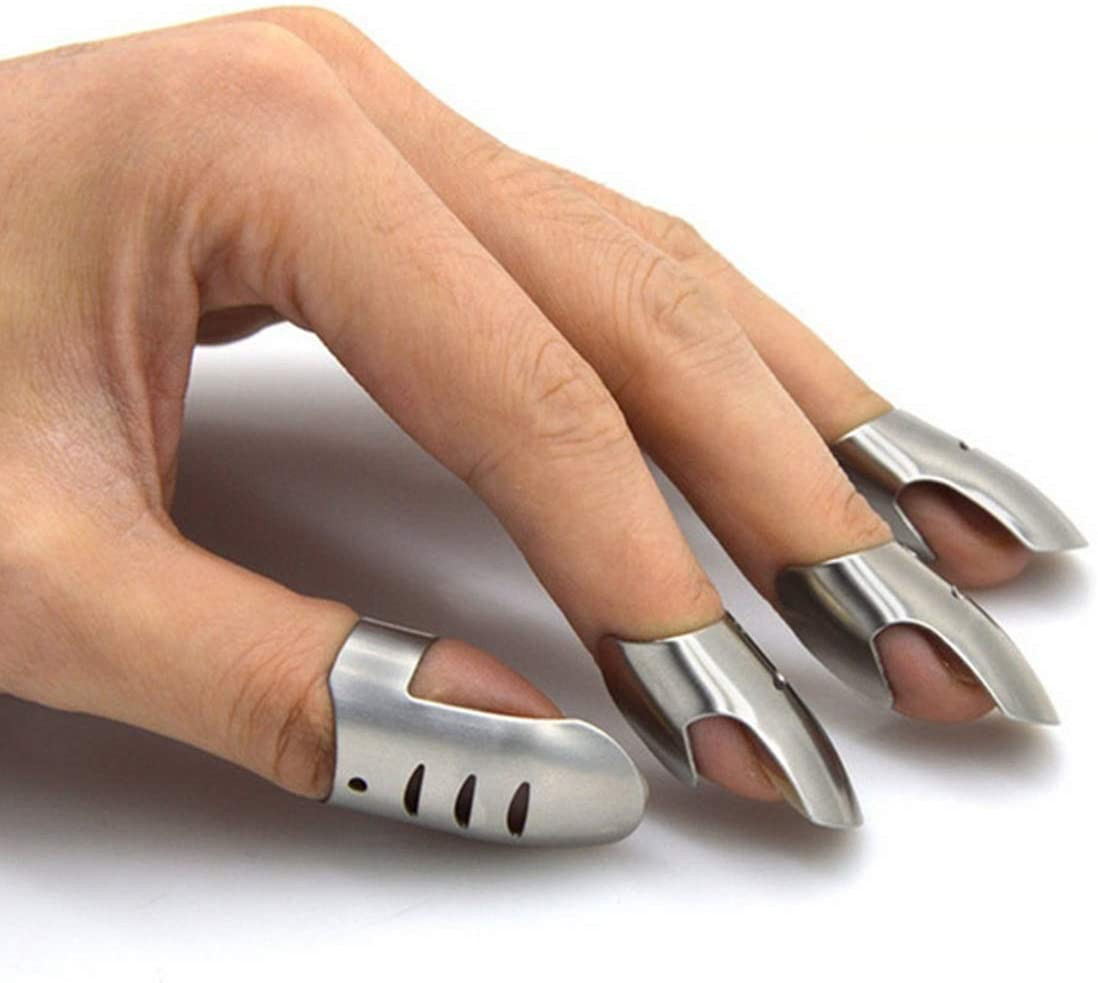 Stainless Steel Finger Guard Set for Kitchen | Inspire Uplift