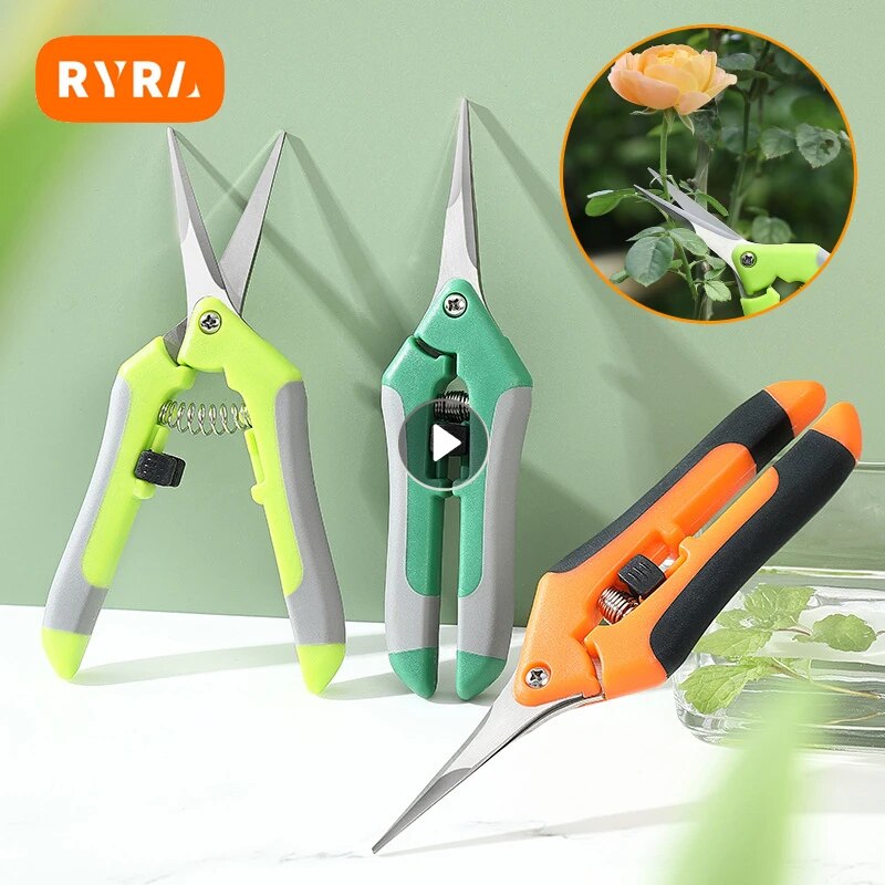 Garden Pruning Scissors: Fruit Picking & Weed Removal Tool | Inspire Uplift