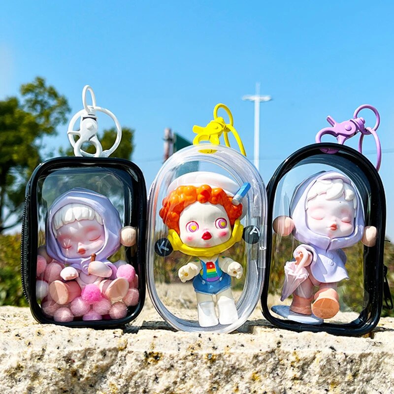 Transparent Jewelry Organizer Box: Mystery Keychain Bag & Cu | Inspire ...