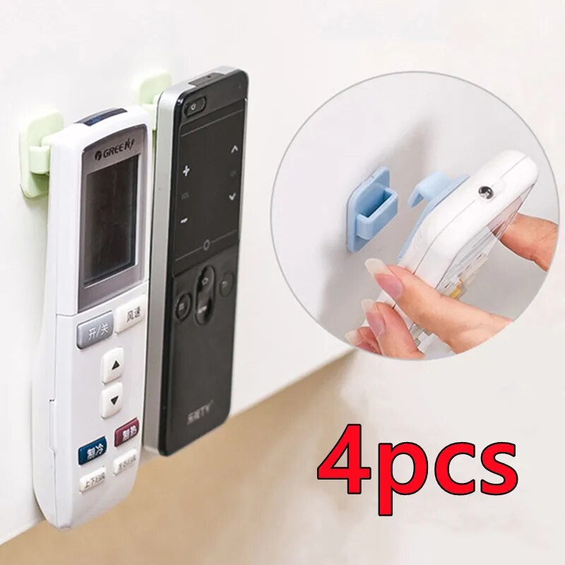 Convenient 2 Pairs Plastic Sticky Hook Set for Remote Contro | Inspire ...
