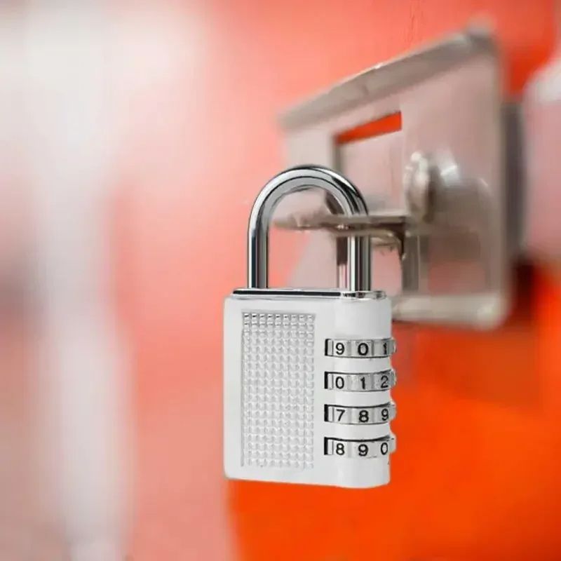 4-Digit Password Padlock – Secure Gym & School Lockers | Inspire Uplift