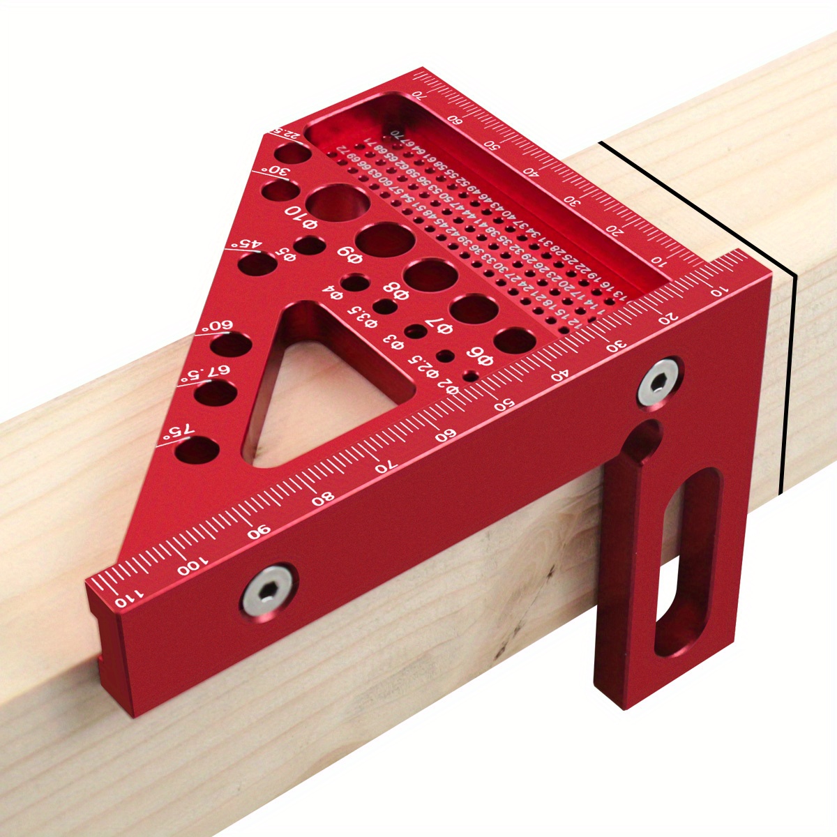 Woodworking Square Protractor Ruler Tool | Inspire Uplift