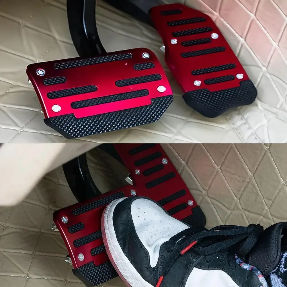 Aluminum Car Pedal Covers, Non-Slip Auto Foot Pedals | Inspire Uplift