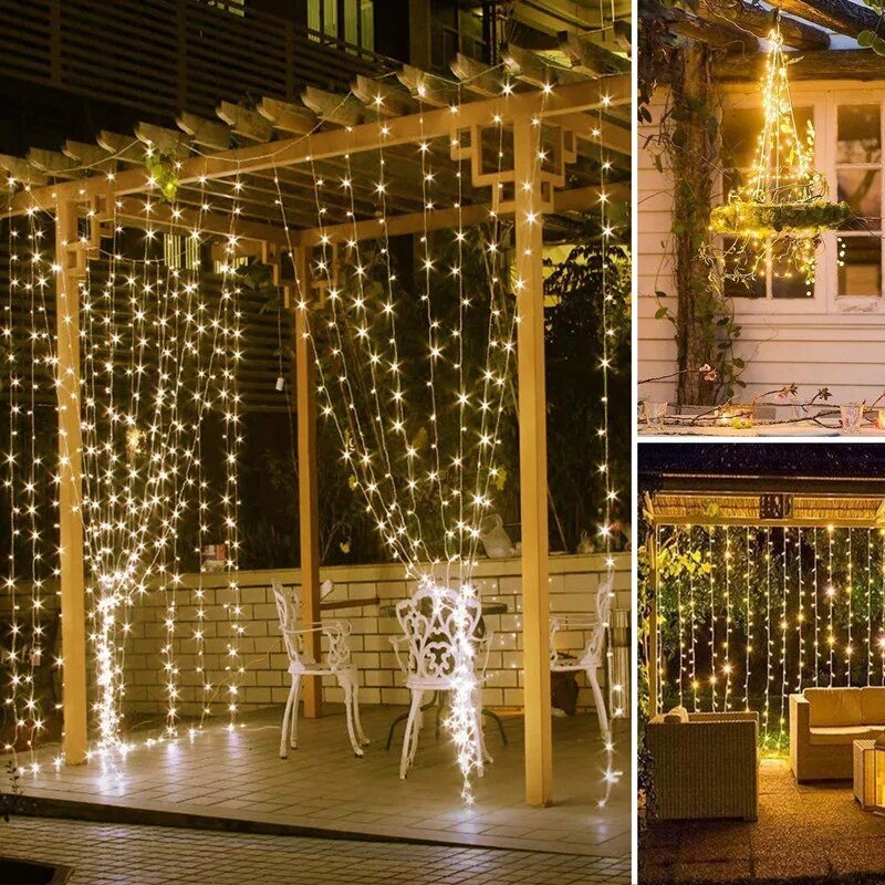 LED Curtain Lights: USB Remote Control Fairy String | Inspire Uplift