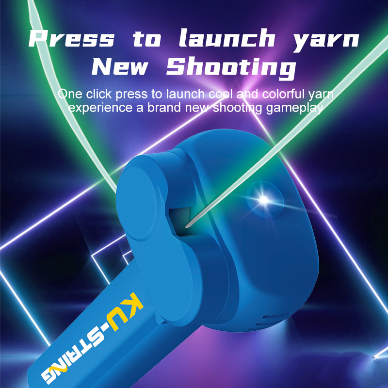 Glow-in-the-Dark Rope Launcher, Fun Stress Relief Toy | Inspire Uplift
