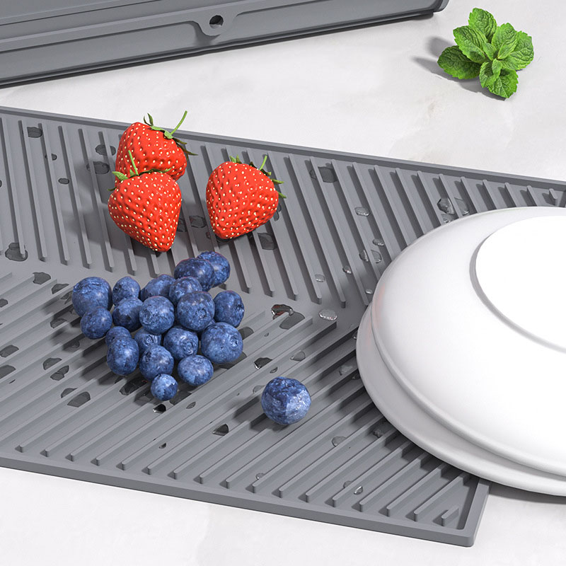Silicone Draining Board Mat – Heat-Resistant Drying Pad | Inspire Uplift