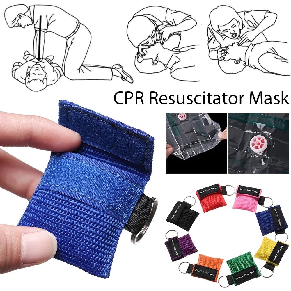Keychain CPR Mask – Portable First Aid Emergency Face Shield | Inspire ...