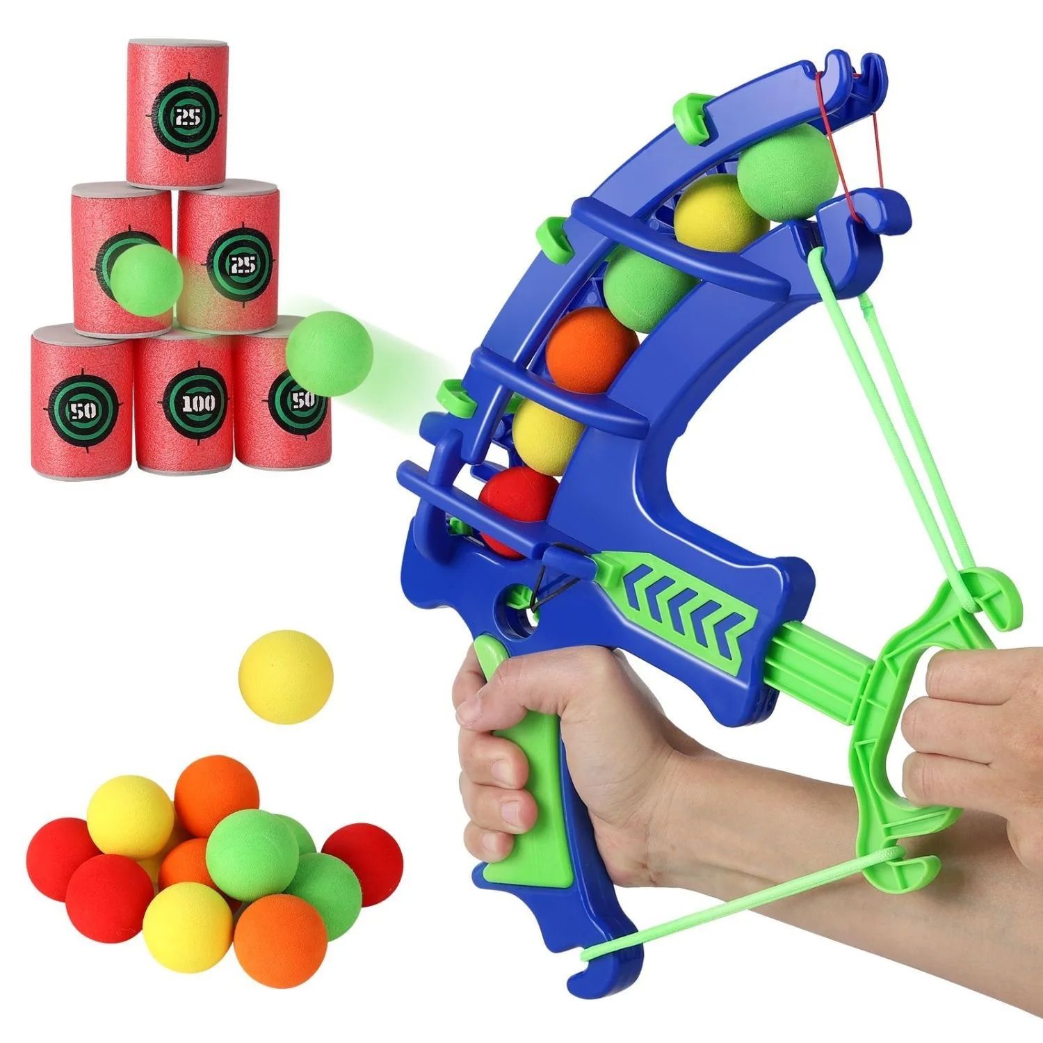 Montessori Sticky Ball Slingshot Target Game for Kids | Inspire Uplift
