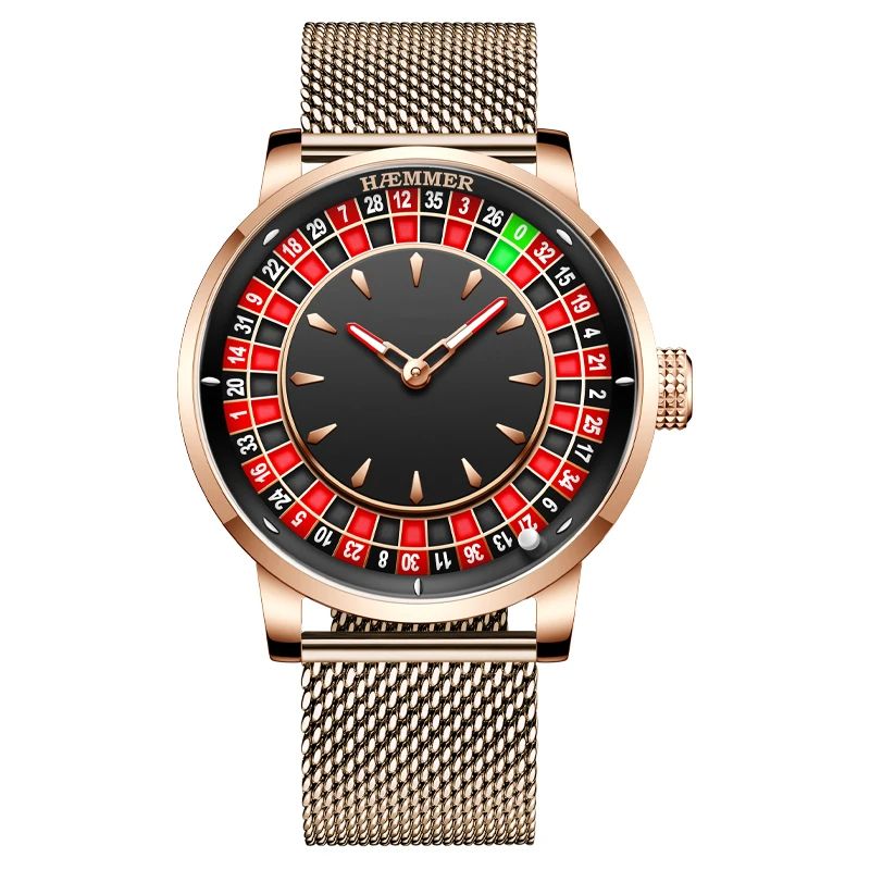 HAEMMER NH35 Rotating Diamond Luminous Watch | Inspire Uplift