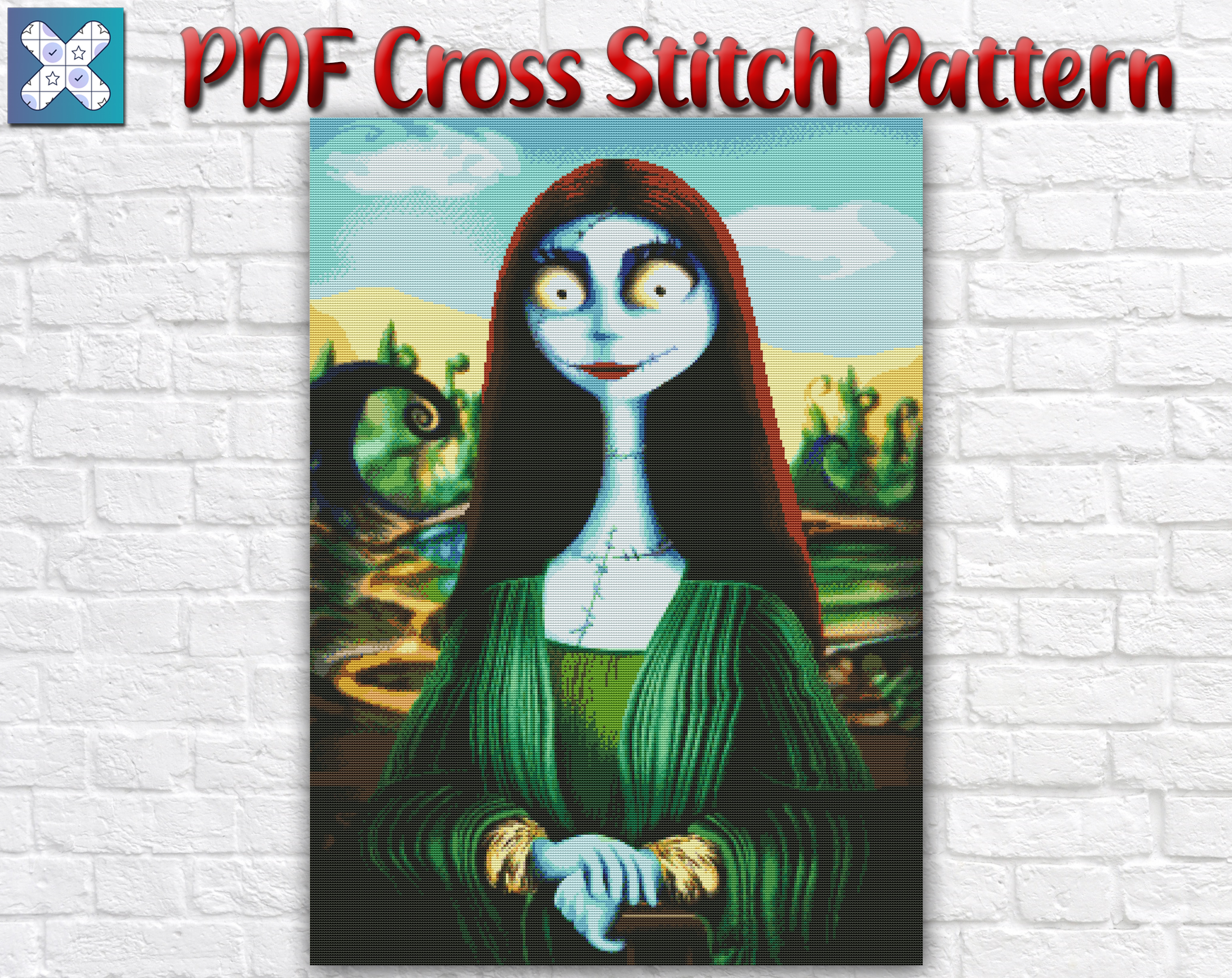 Sally Cross Stitch Pattern / Nightmare Before Christmas Cros | Inspire ...