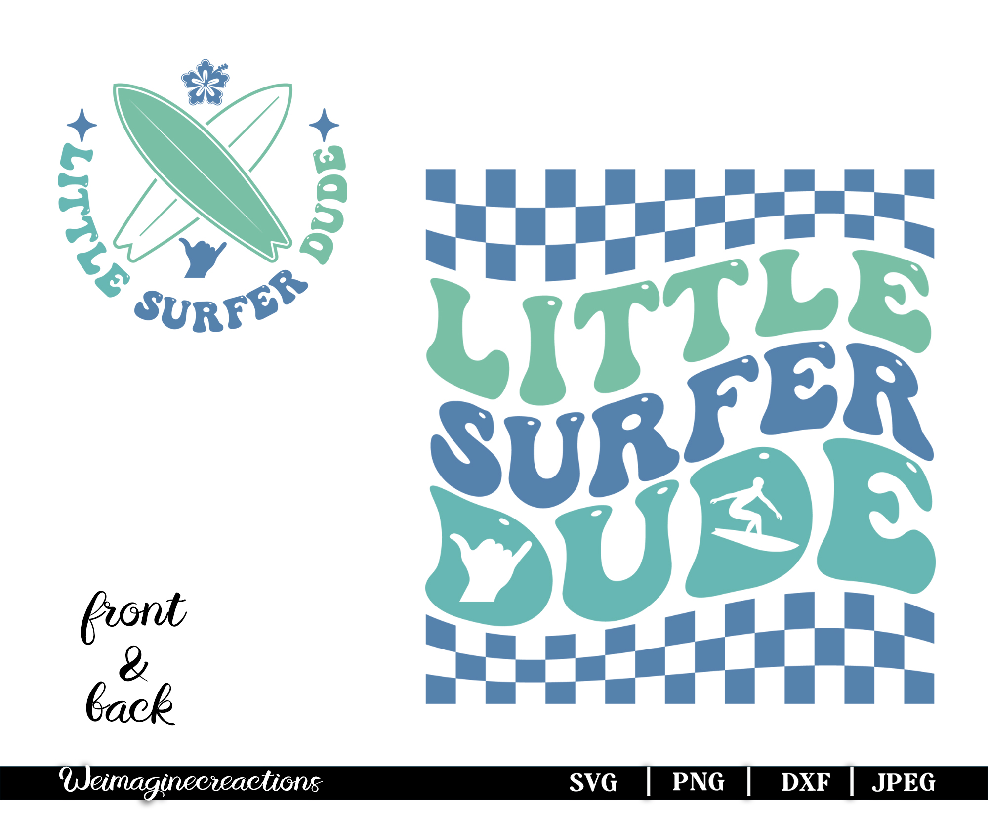 Little Surfer Dude SVG PNG, Kids Summer Svg, kids Shirt, One | Inspire ...