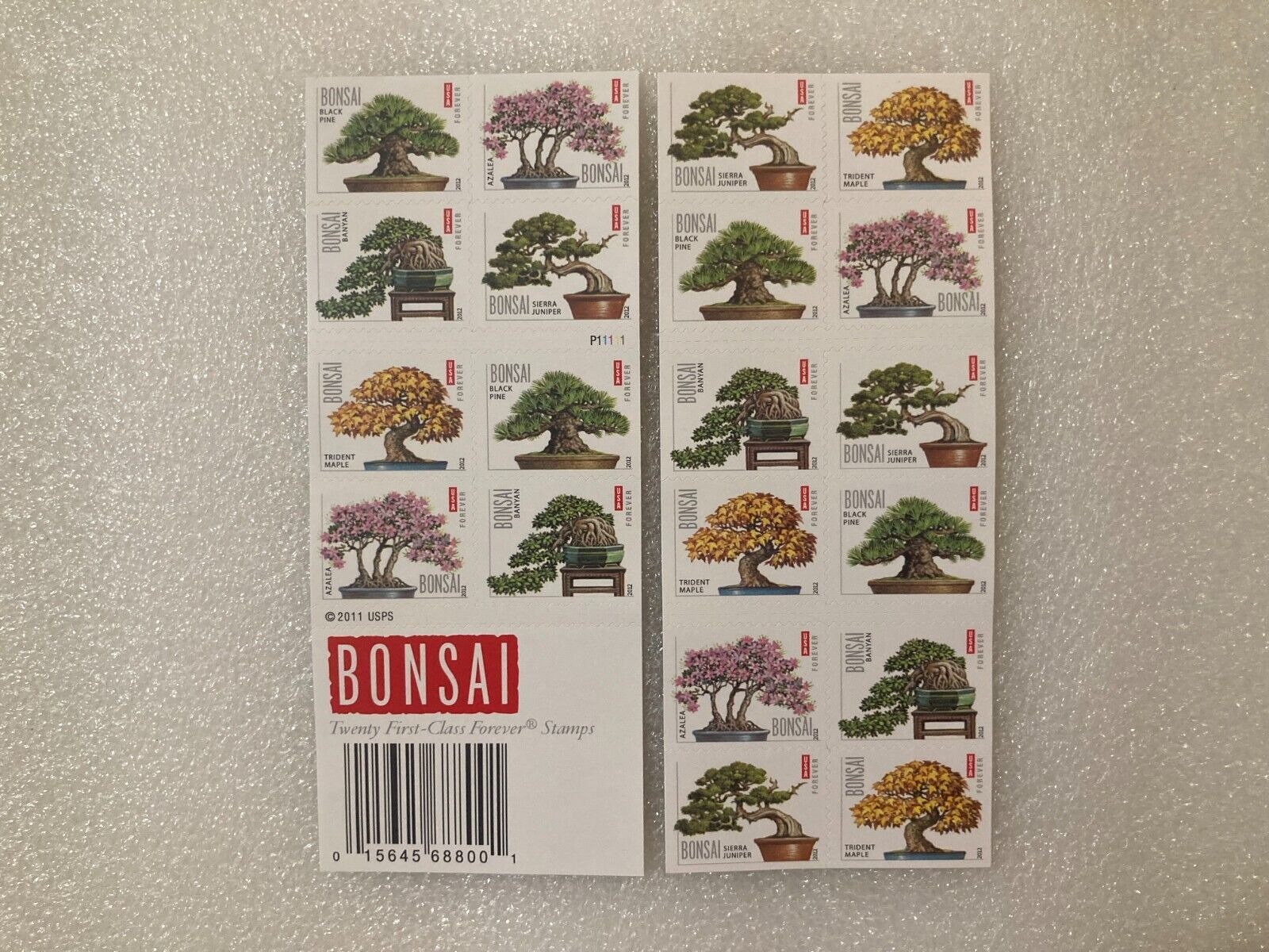 BOOKLET of 20 USPS Bonsai Trees Plant in a Pot Self - Adhesi | Inspire ...