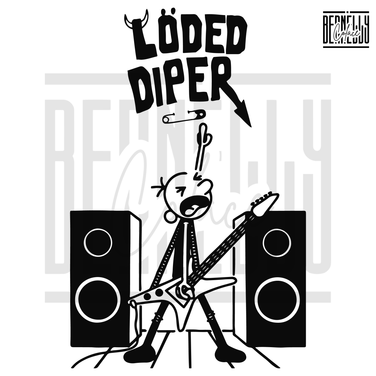 Loaded Diaper Wimpy Kid Book Day Svg File | Inspire Uplift