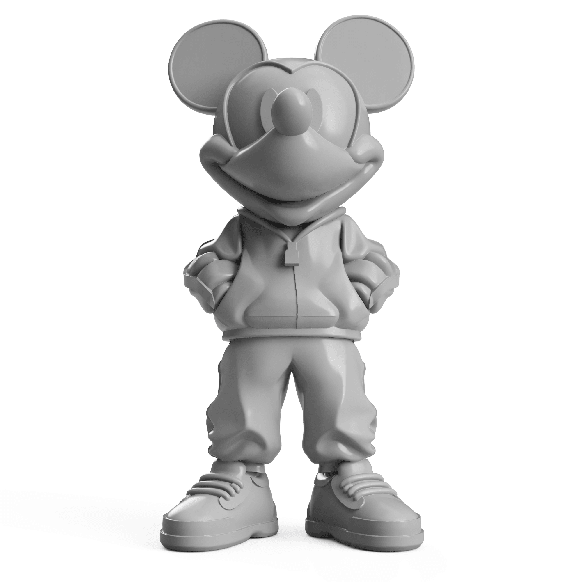 Mickey Mouse Streetwear 3D STL FILE | Inspire Uplift