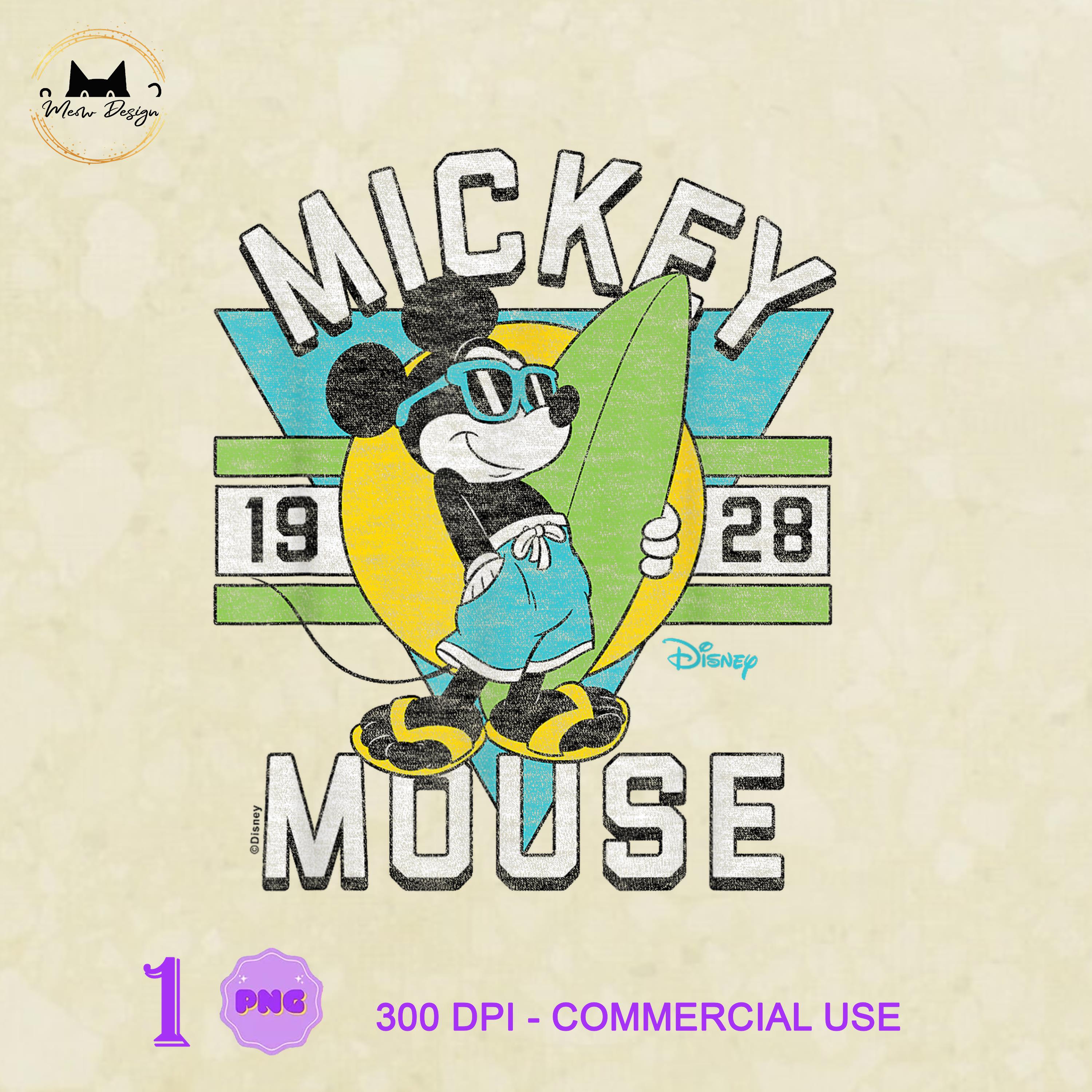 MK23032384 Mickey Mickey Mouse Surf, Mickey PNG, Disney Mick | Inspire ...