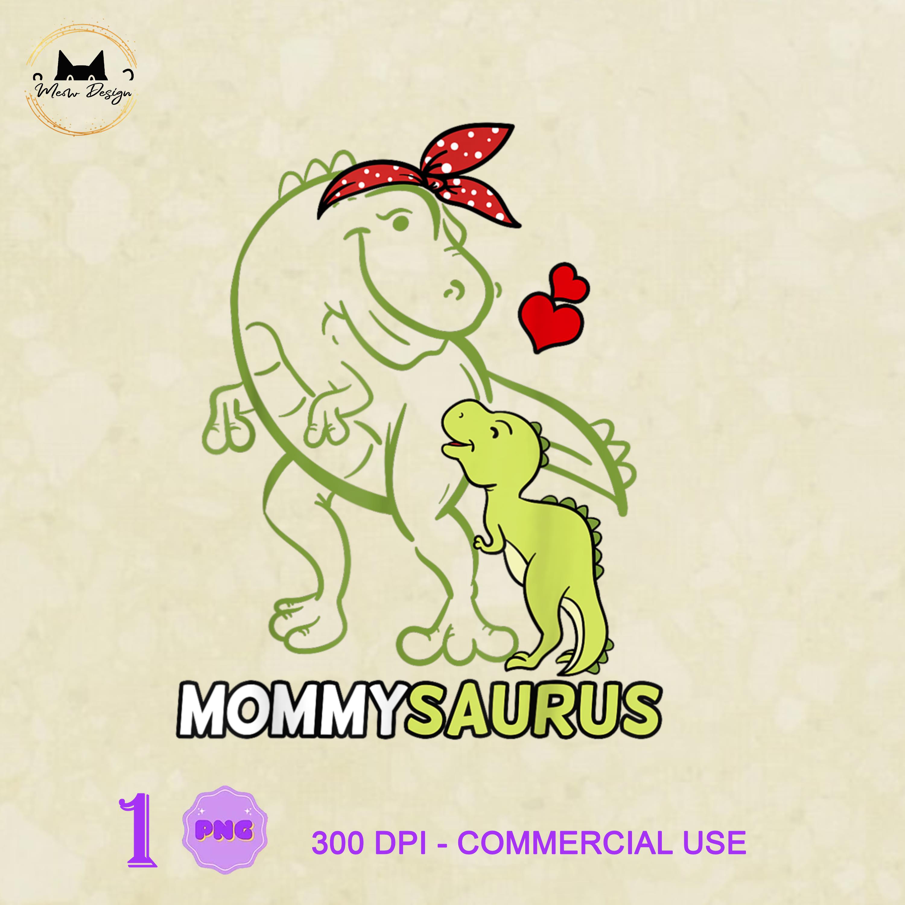 Mommysaurus Mommy Dinosaur Baby Mommy Mother's Day, Mother's | Inspire ...