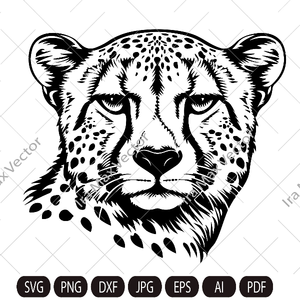Cheetah Svg | Inspire Uplift