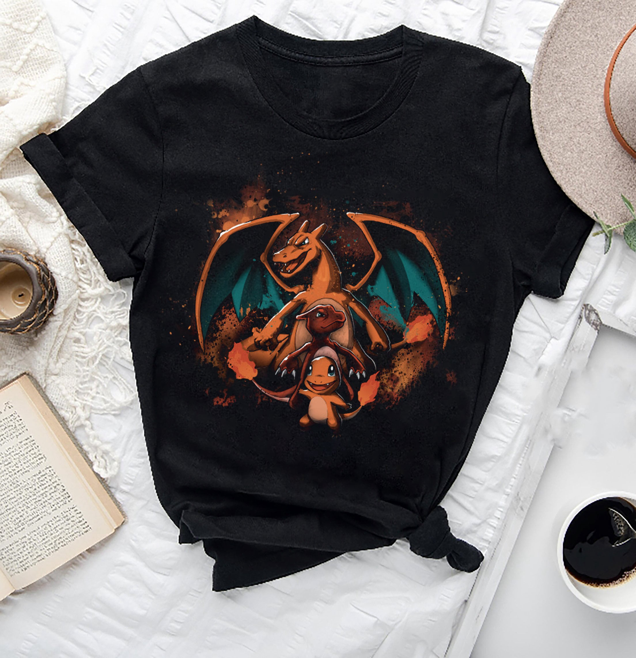 Charizard Shirts: Fire-type Pokémon Apparel | Inspire Uplift
