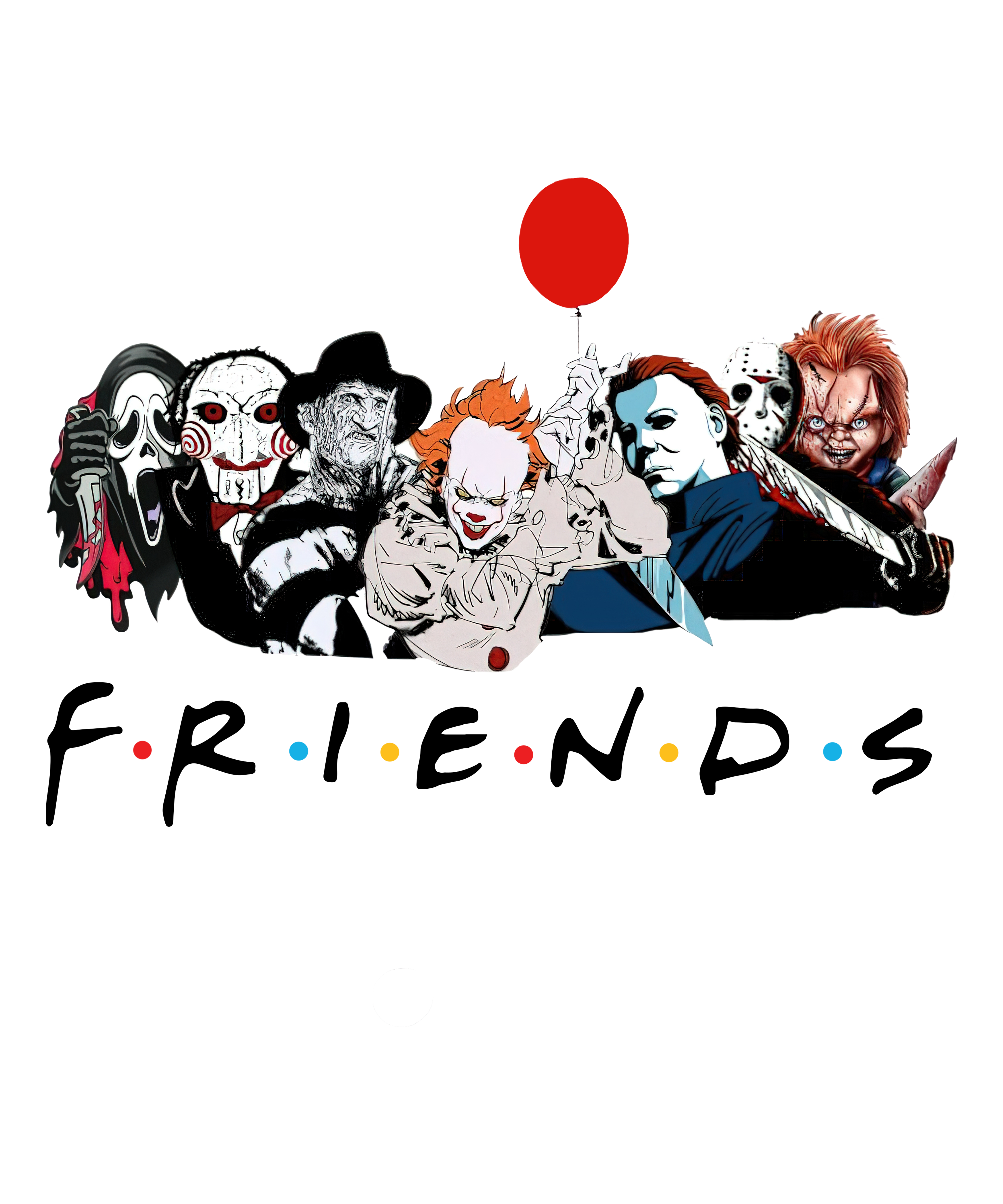 Horror Friends Png, Halloween friends Png, Horror Characters | Inspire ...