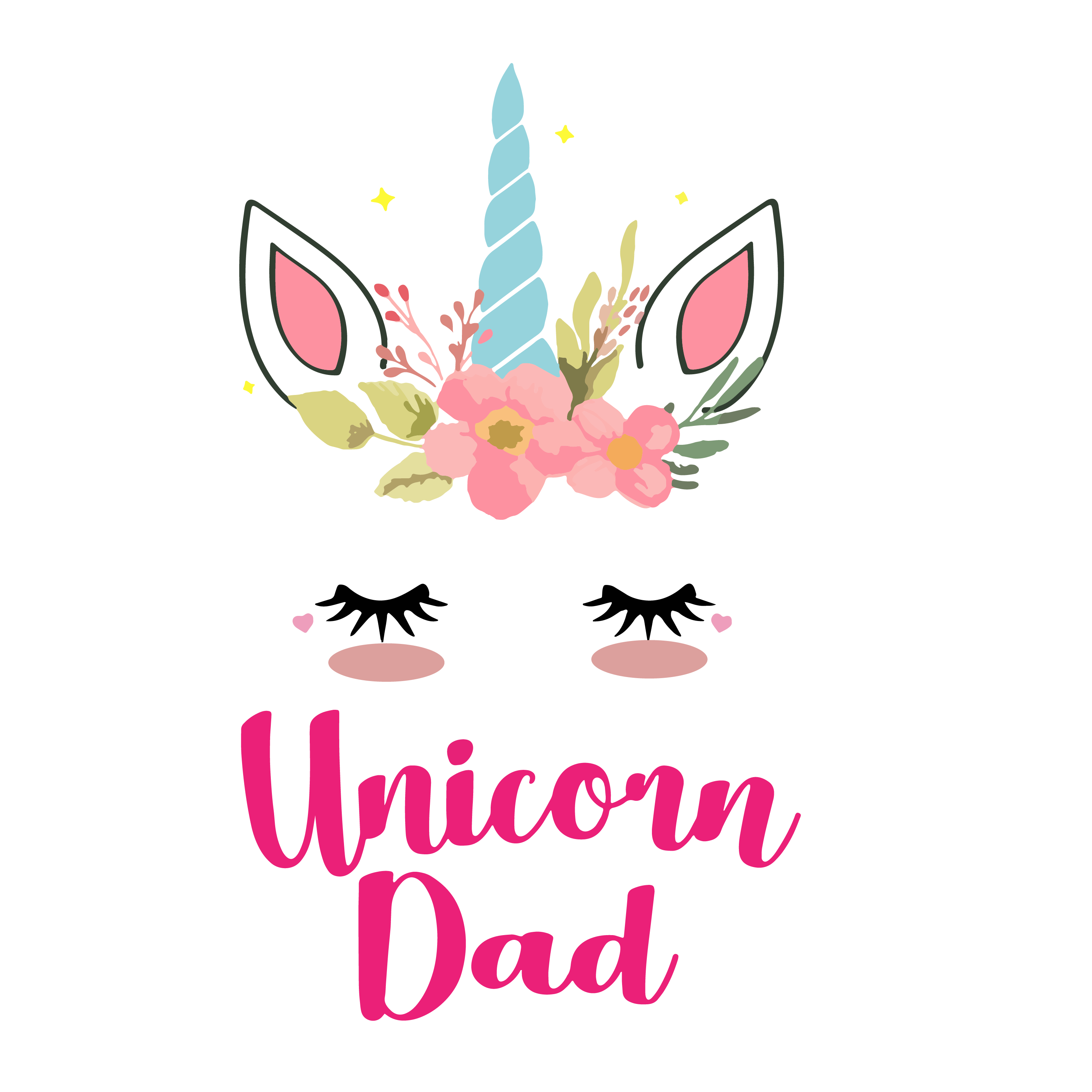 Unicorn Dad Svg, Father's Day Svg, Dad Quotes Svg,Png Clipar | Inspire ...