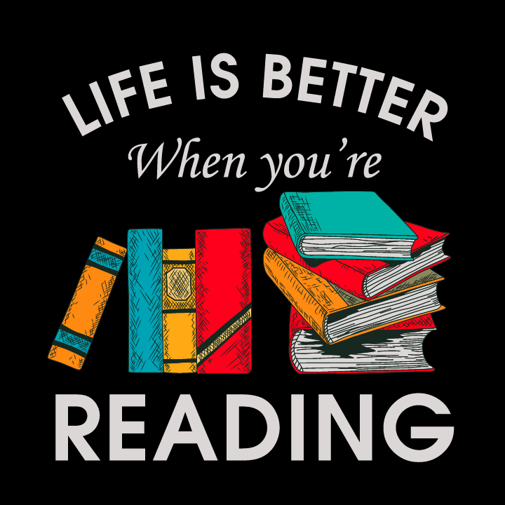 Life is better when you're reading, I love reading book svg, | Inspire ...