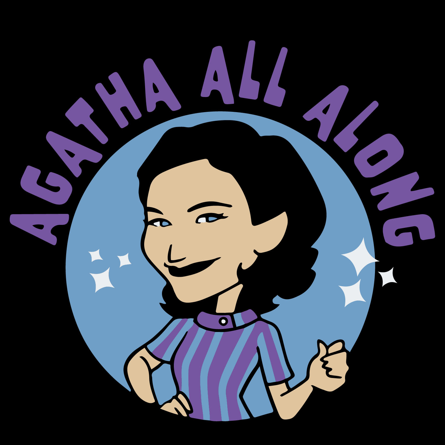 Wandavision Agatha All Along Logo Svg, Agatha Harkness Cut F | Inspire ...