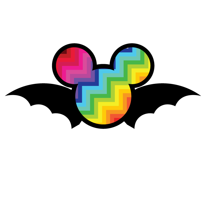 Mickey head bat Png, Mickey Halloween Png, Mickey bat hallow | Inspire ...