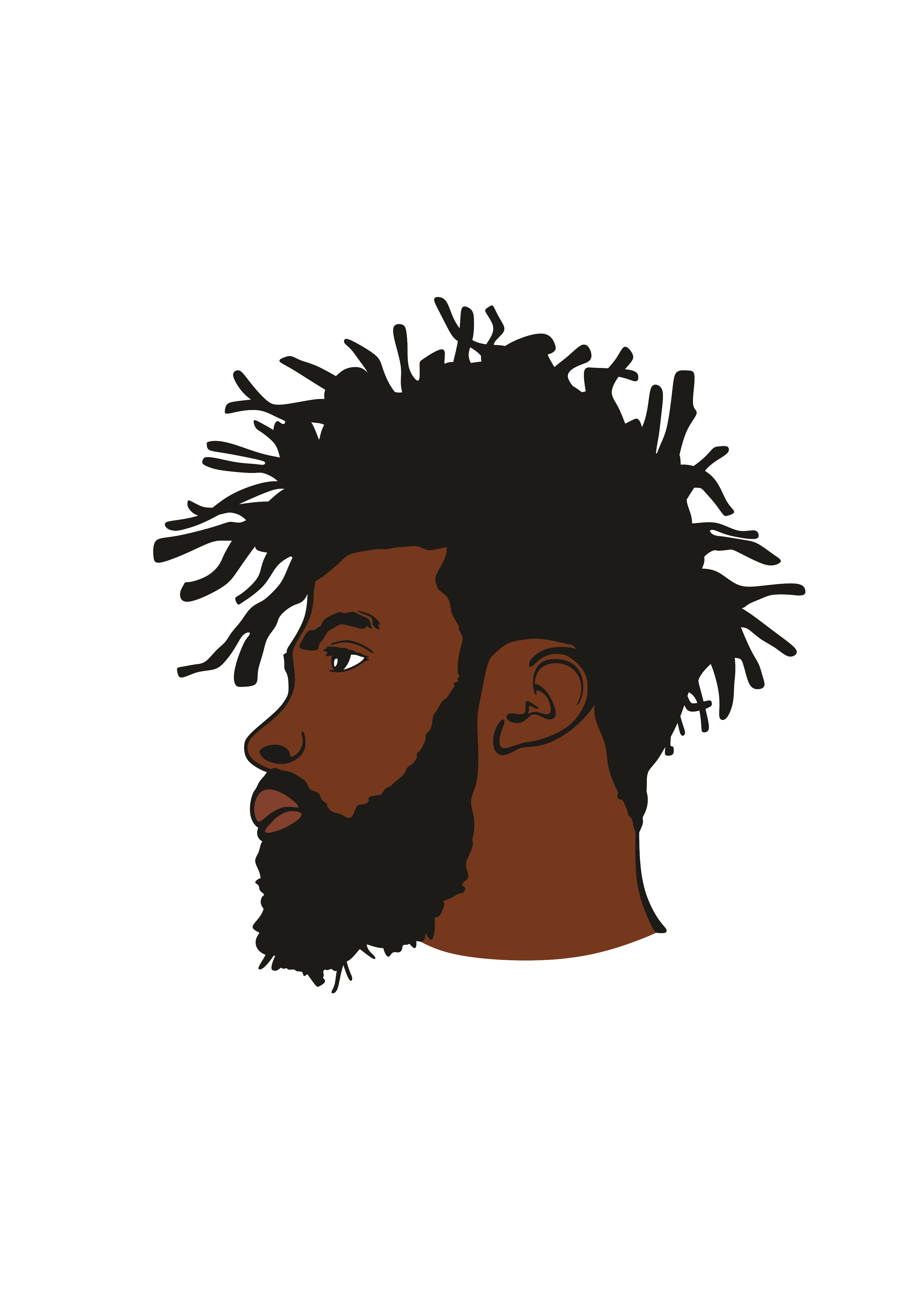 Black Man Svg, Black Man logo Svg, Afro Man Svg, Afro Boy Sv | Inspire ...
